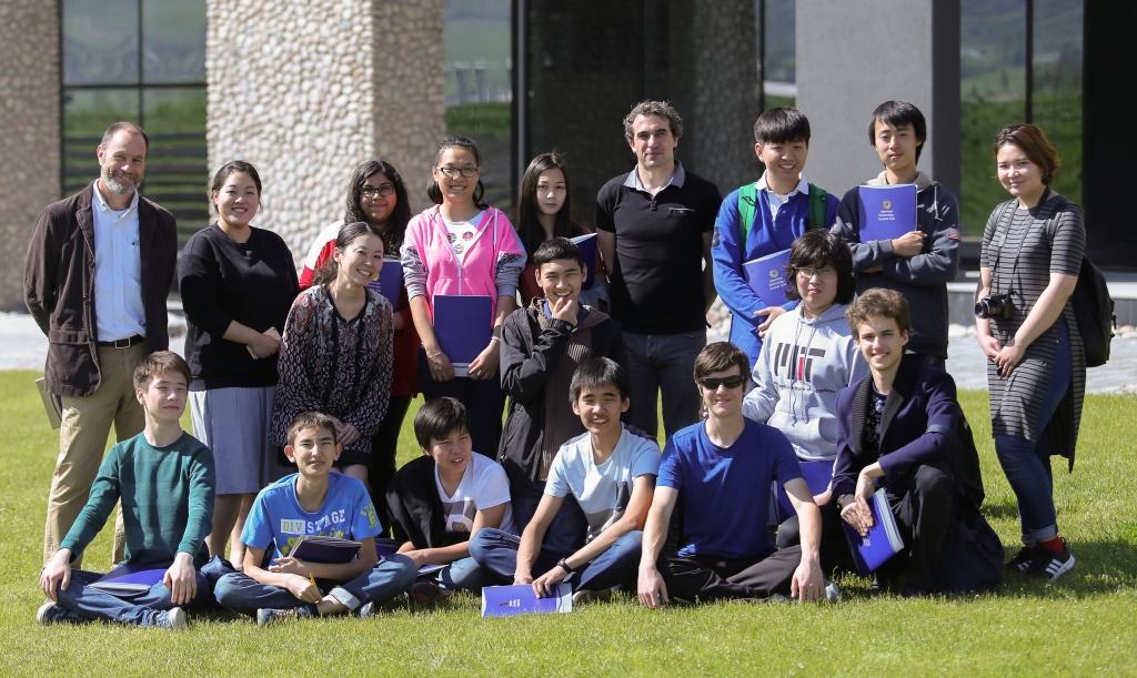 ESCA Students visit AUCA’s New Campus and Library